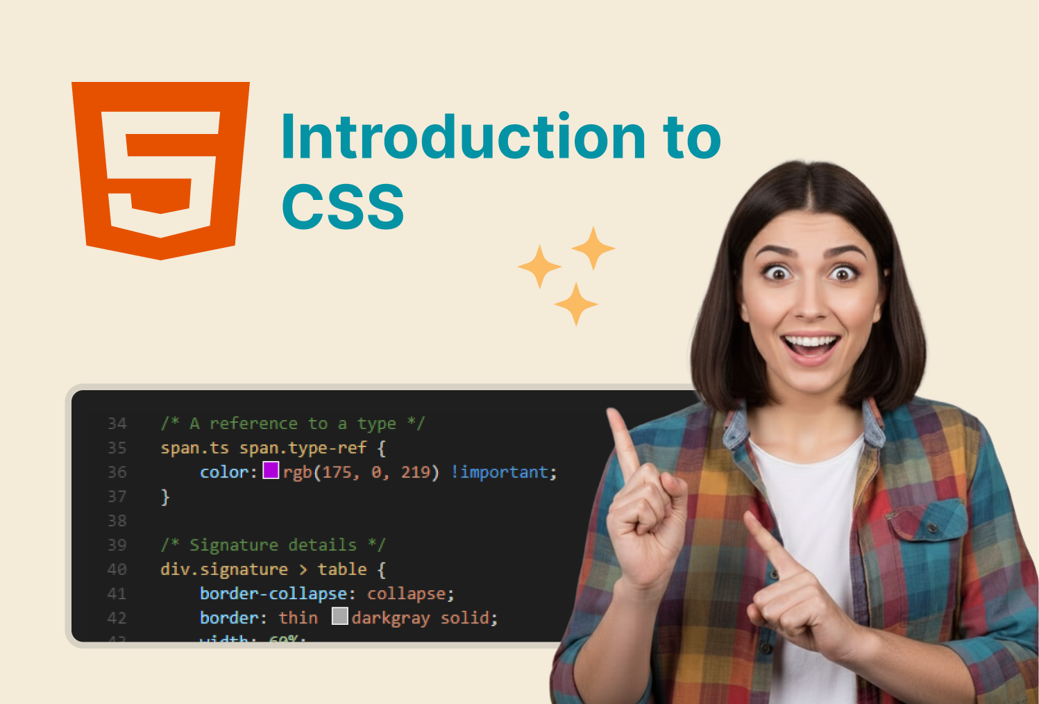 Introduction to CSS - Inline, Internal & External Styles